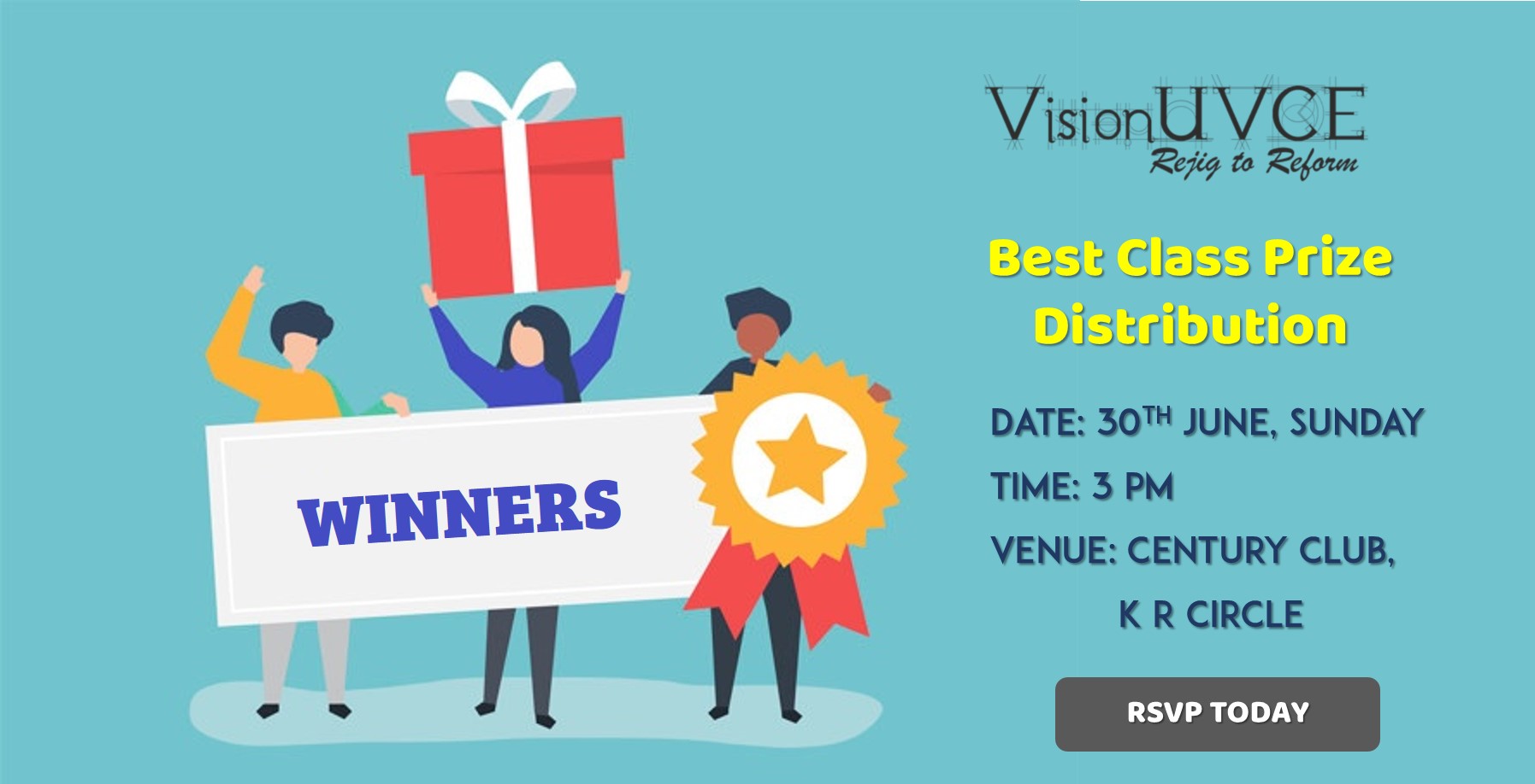 Best Class - Prize Distribution - VisionUVCE